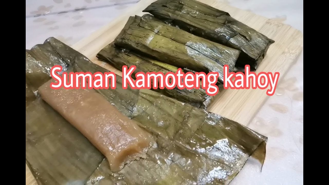 SUMAN BALINGHOY | easy kamoteng kahoy recipe| - YouTube