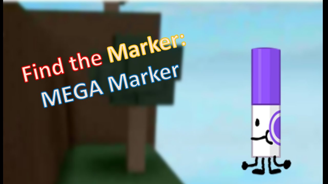 How to find Mega Marker in Find the Markers - YouTube