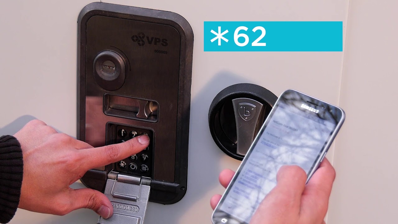 VPS SmartDoor - high security keyless steel door with bluetooth - YouTube