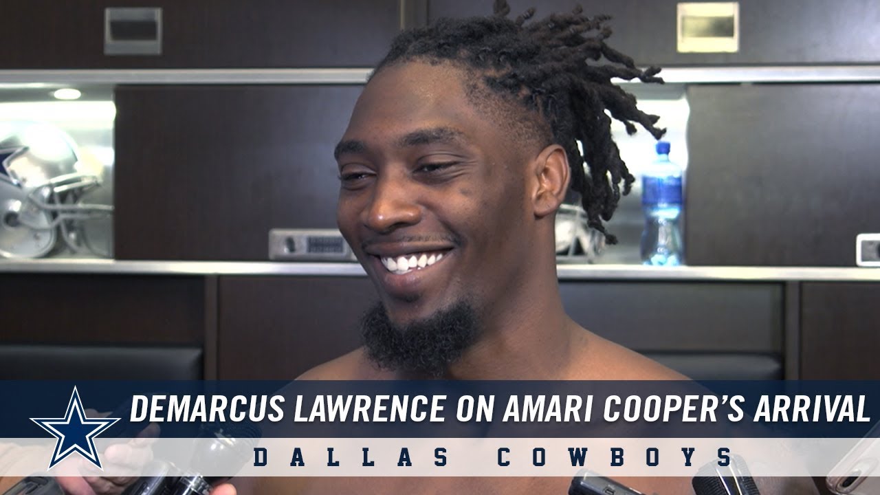DeMarcus Lawrence on Wide Receiver Amari Cooper’s Arrival | Dallas ...