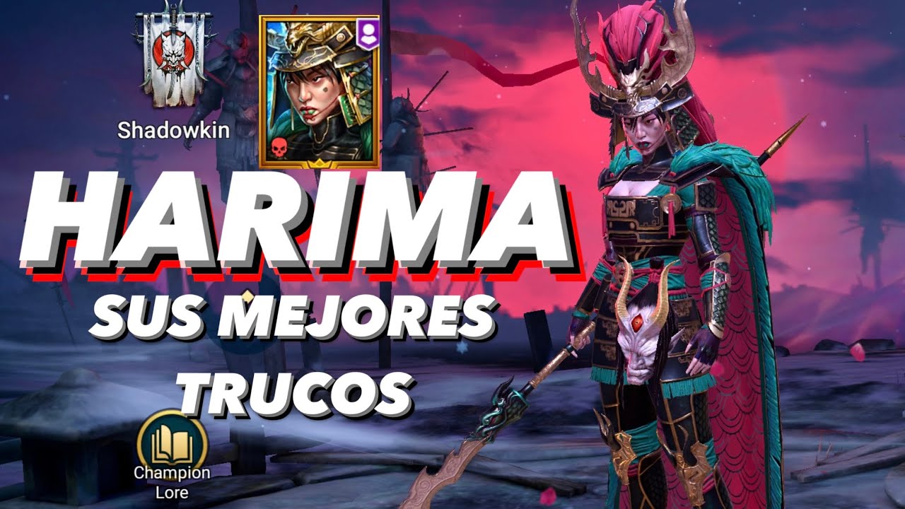 GUÍA DEFINITIVA de HARIMA, REINA en ARENAS, ¡EL MEJOR NUKER de DEFENSA ...