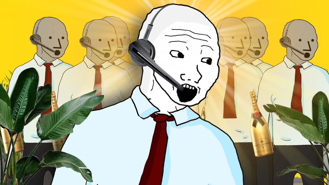 WOJAK DOOMER WAGE SLAVES FOR A NEW CEO - YouTube