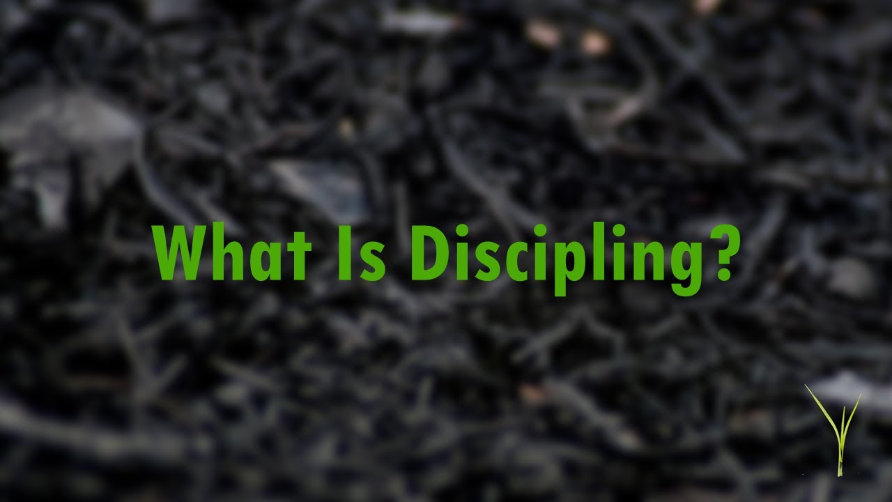 What Is Discipling? - YouTube