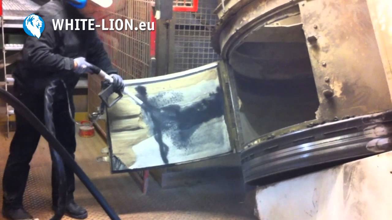 White Lion Trockeneisstrahlanlage WL3000 Profi im Einsatz - YouTube