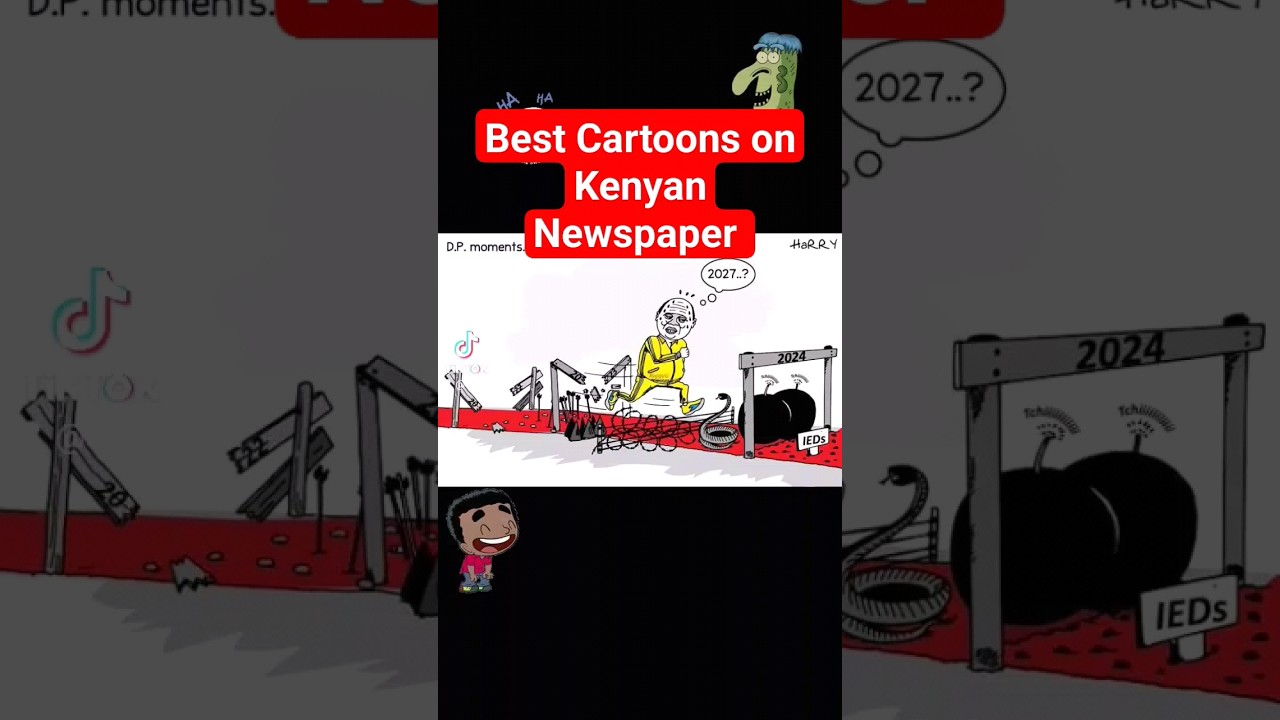 Best Cartoons on Kenyan newspapers #news #top #trends #cartoon - YouTube