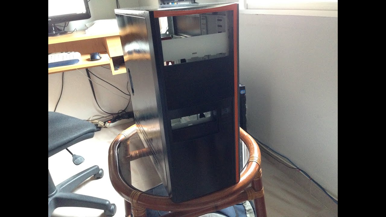 Custom Building Retro Tower Gaming PC 1998 Project - YouTube