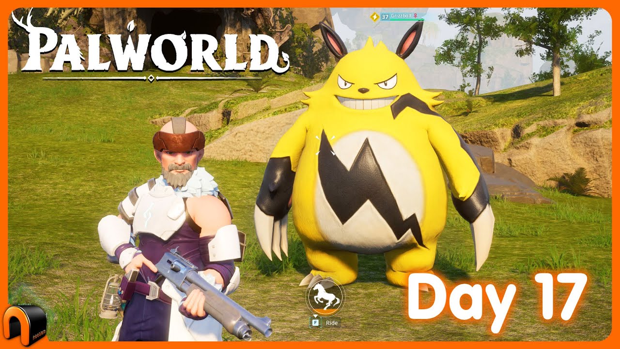 PALWORLD Breeding Legend Boss Fighting Pals DAY 17 #Palworld - YouTube