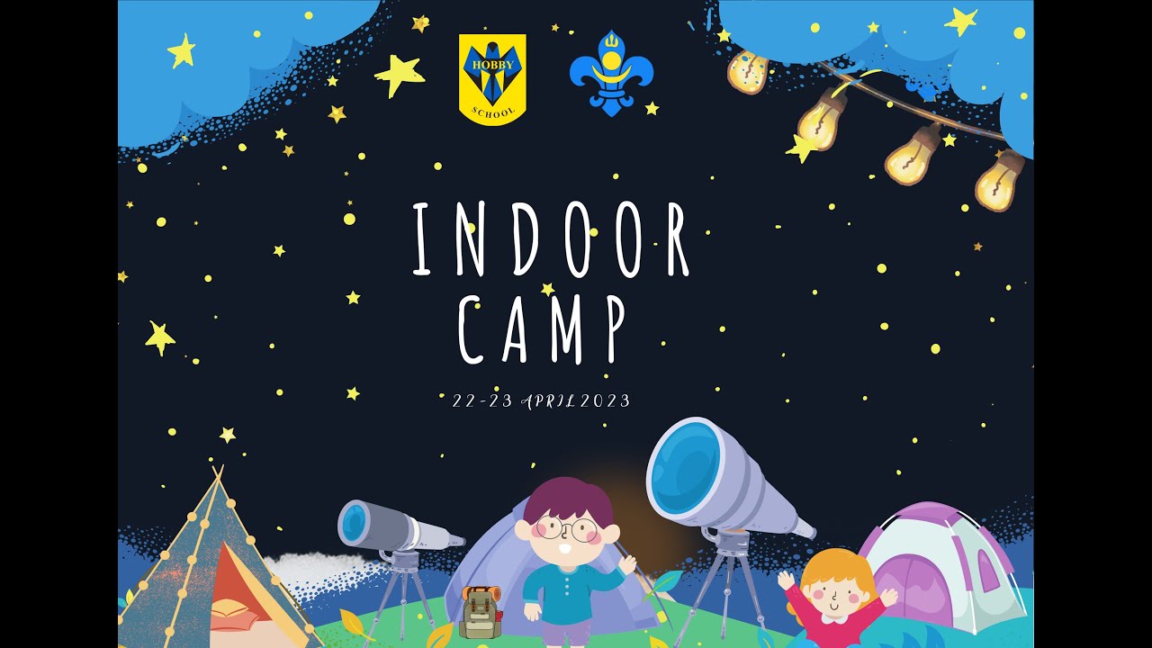 "Indoor camp" Scout event 2023 - YouTube