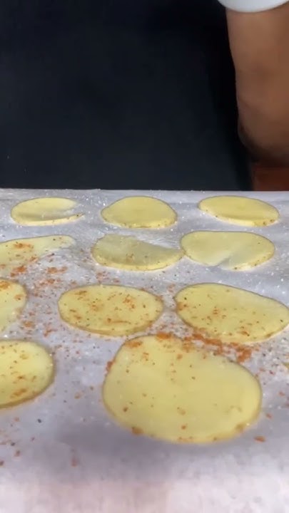 😮 Crispy Bbq Potato Chips In 5 Minutes Shorts Youtube