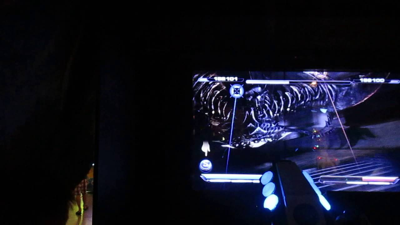 Monster eye arcade (2 guns 1 player moving seat) GOOD ENDING Stage 3 ...