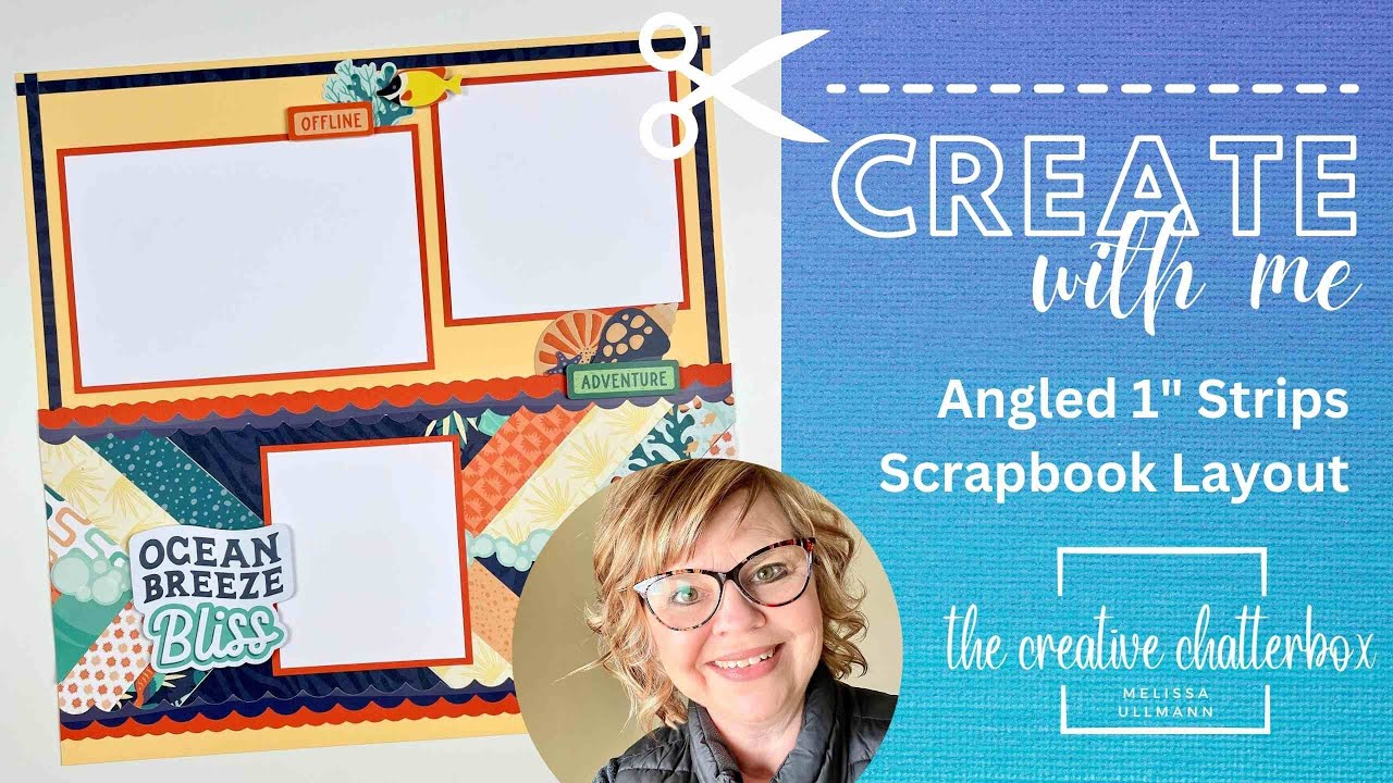 Make 1" Paper Strips come to LIFE on your Scrapbook Layout with The ...