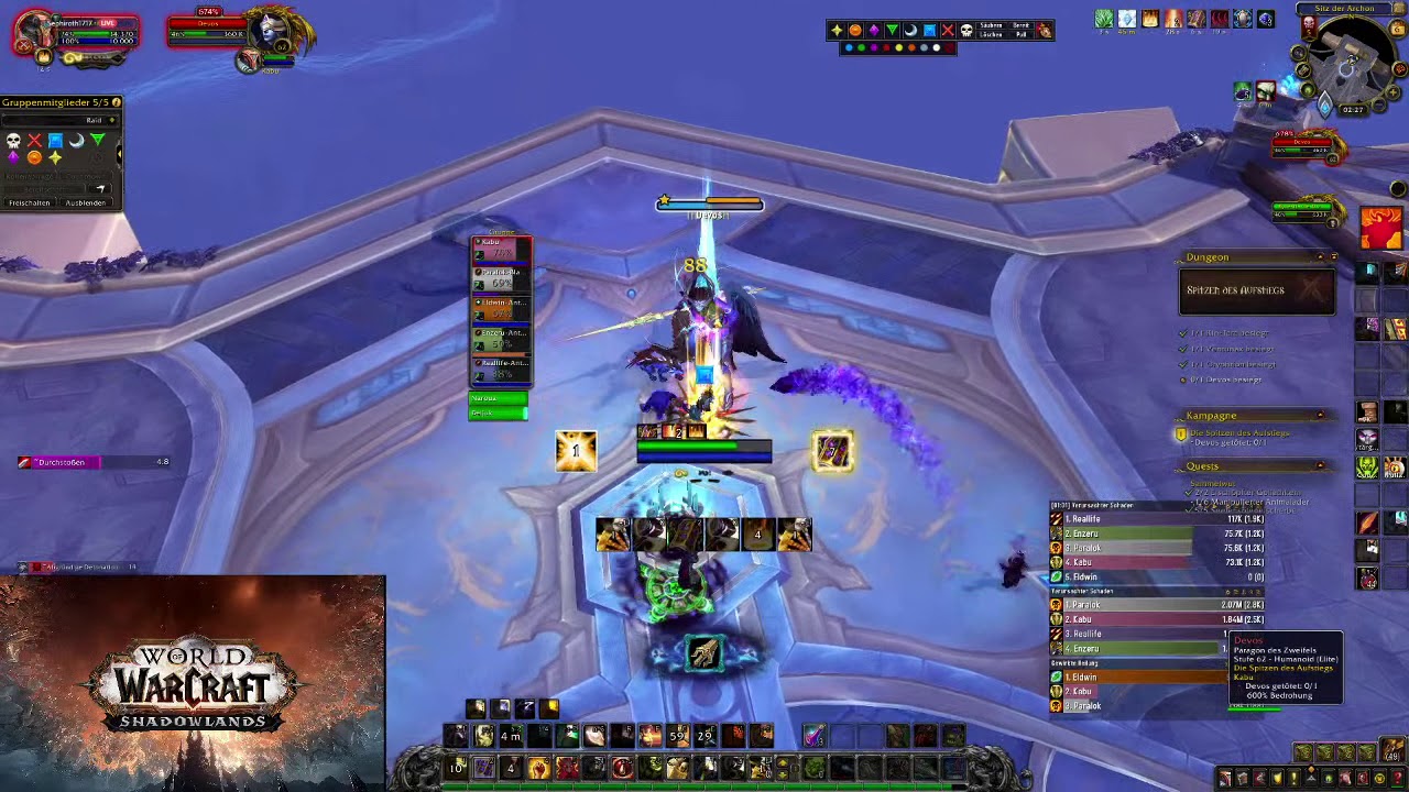 [Devos, Paragon des Zweifels] / Heroic / WoW als Tank / 4. Boss ...