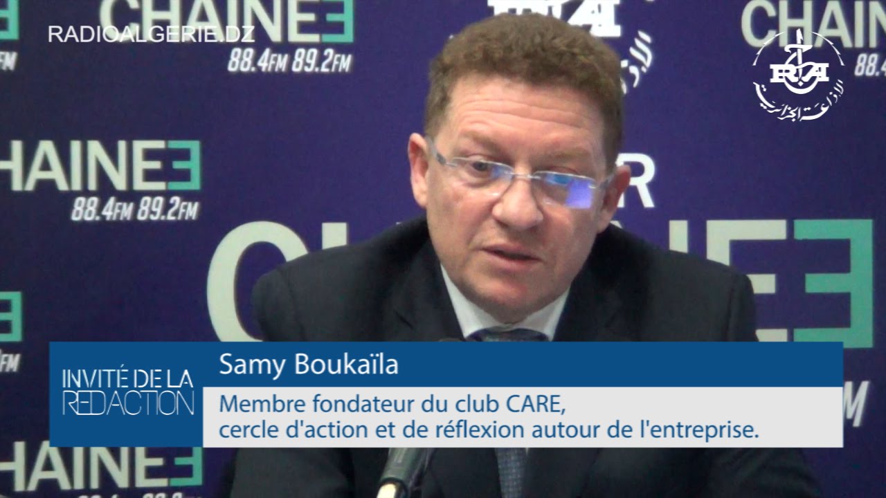 Invité de la redaction de la chaine3 : Samy Boukaïla, Membre fondateur ...