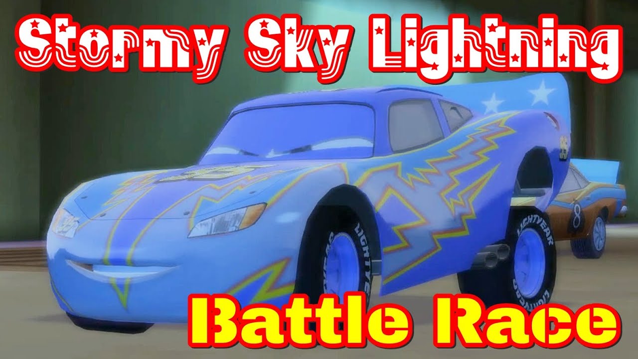 Stormy Sky Lightning Battle Race Pipeline Sprint - Cars 2 The Video Game Project Trilogy MOD PC ...