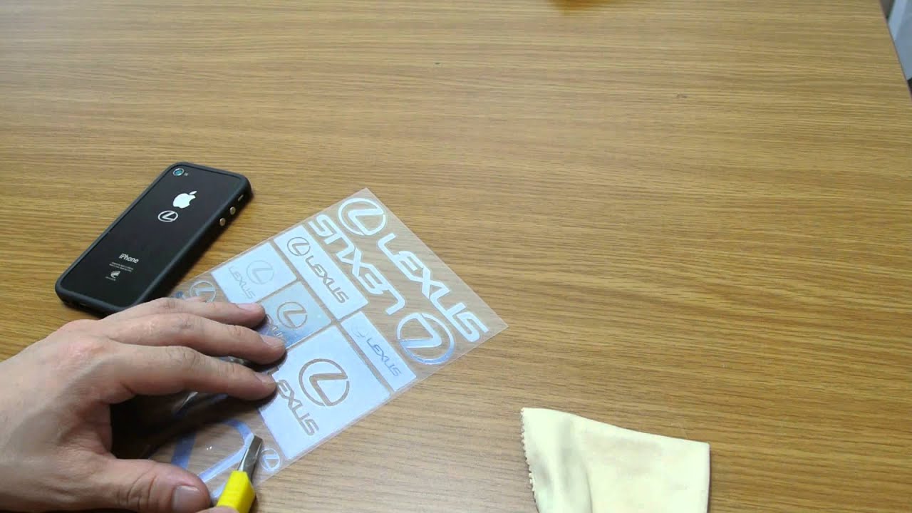 Metal sticker attachment methods-1 (Metal sticker attachment methods-2 ...