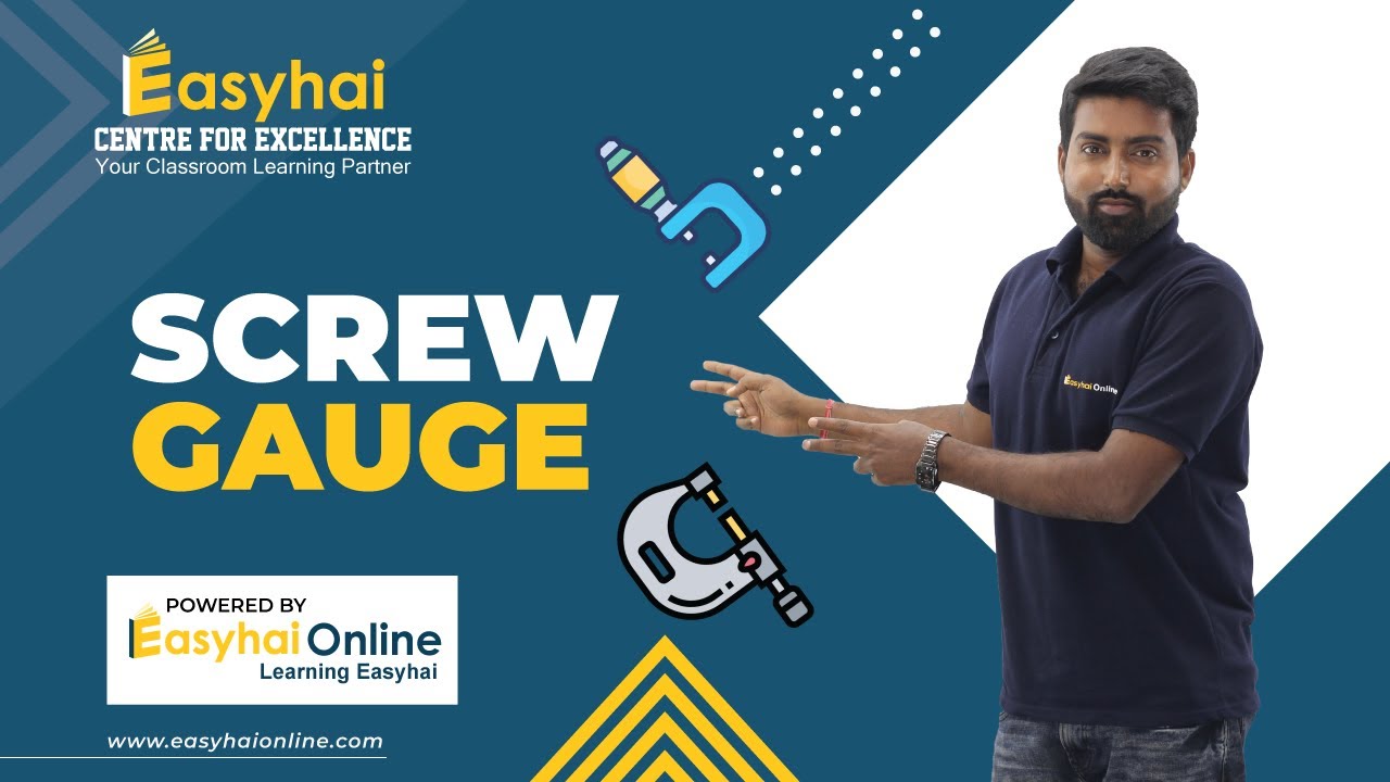 Screw Gauge| How to use screw gauge? Screw gauge experiment| Physics ...