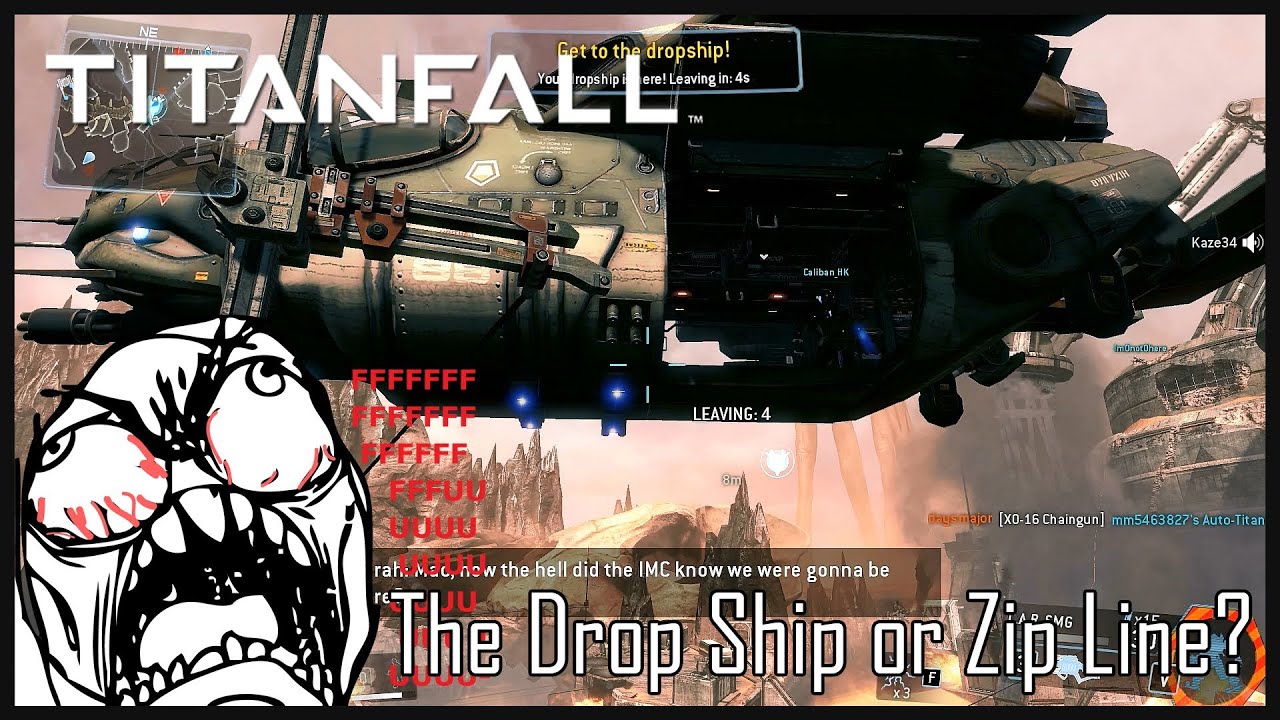Titanfall - The Dropship or the Zip Line? - YouTube