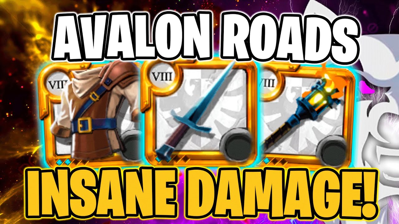 INSANE DAMAGE! IMPOSSIBLE TO TANK! | One-Handed Dagger in Avalon Roads ...
