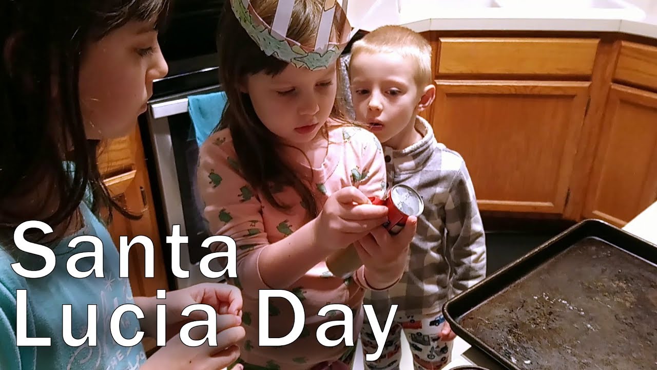 Santa Lucia Day! | Large Family Celebrations - YouTube