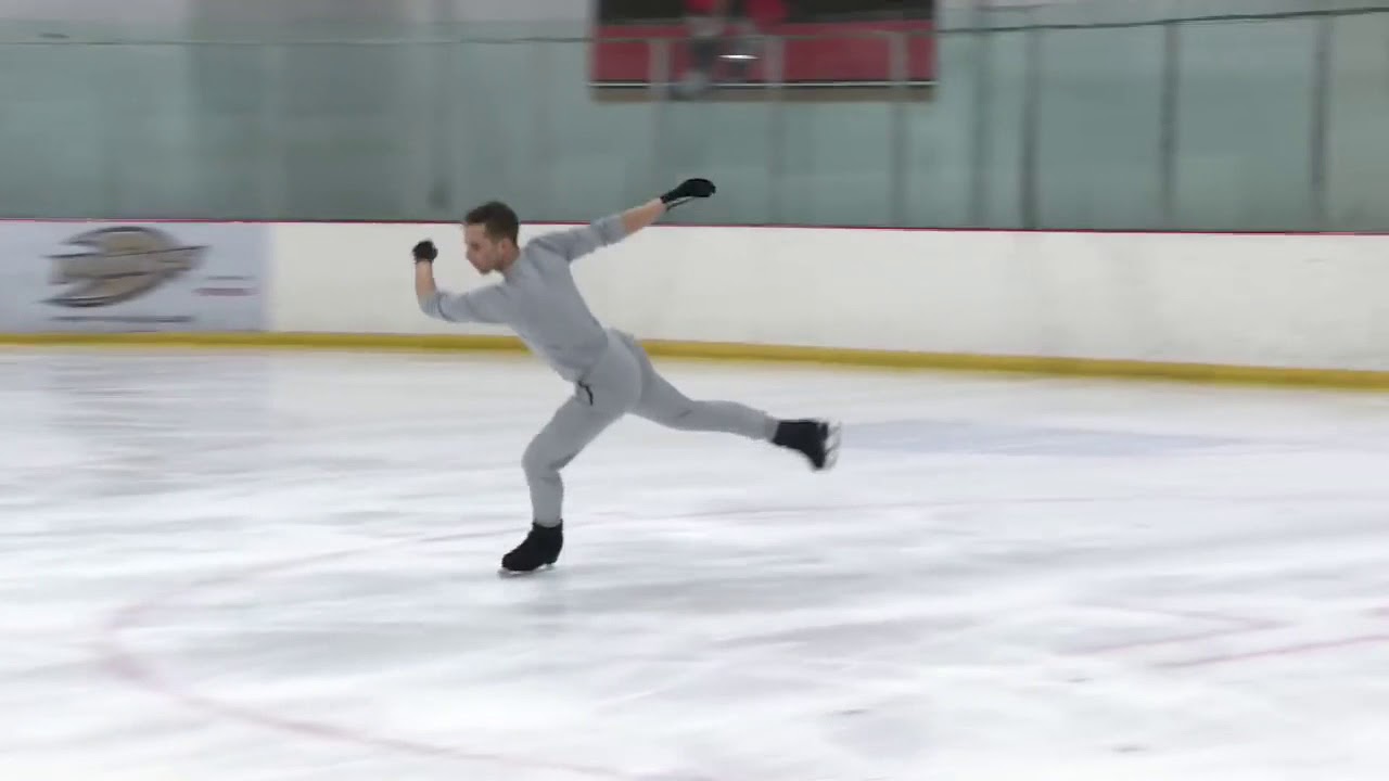 Combination Triple Lutz Triple Loop Adam Rippon - YouTube