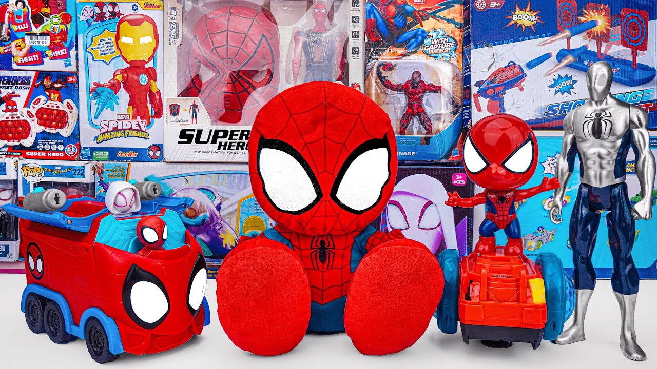 Marvel Spiderman Toys Unboxing Review | Spider Man Mask | Spider Man ...