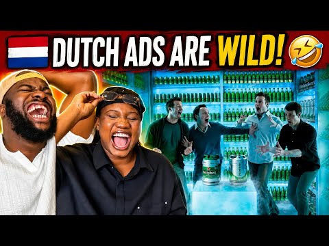 American Reacts to the Funniest Dutch Heineken Commercials 🇳🇱 | Hilarious Dutch Ads!