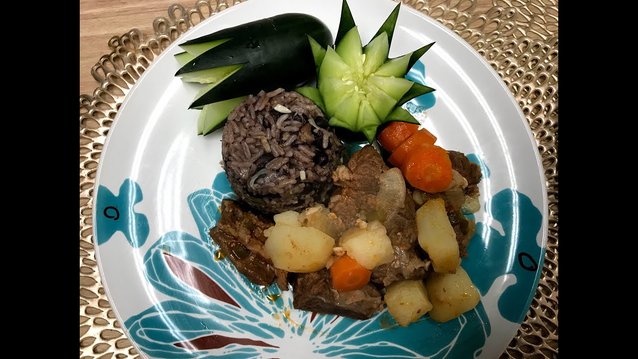 ARROZ CON GRIS y ESTOFADO de res - YouTube