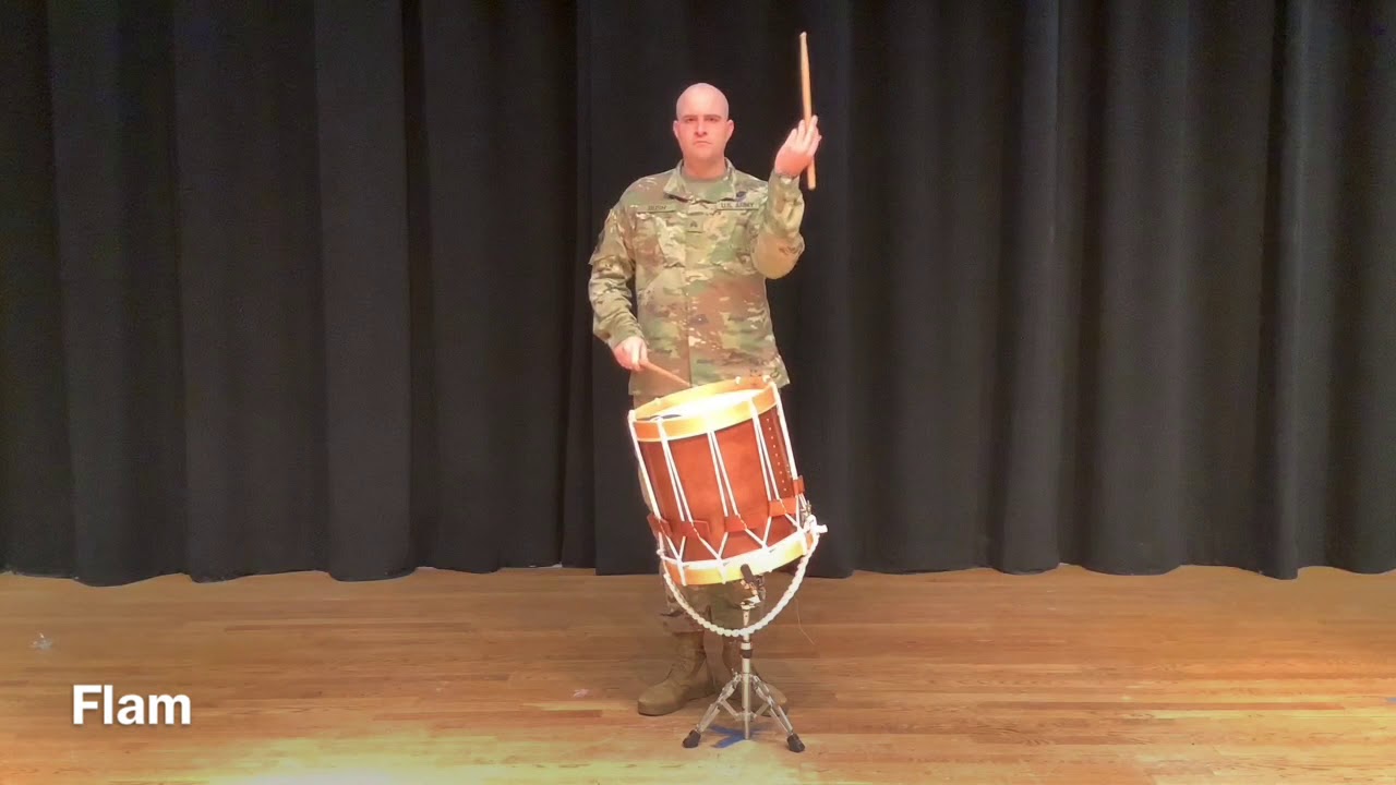 2021 Old Guard Fife and Drum Corps Bass Musician Audition - YouTube