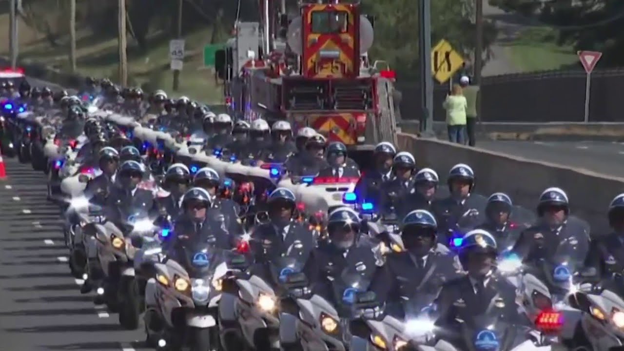 Funeral for DC Police investigator Wayne David | NBC4 Washington - YouTube