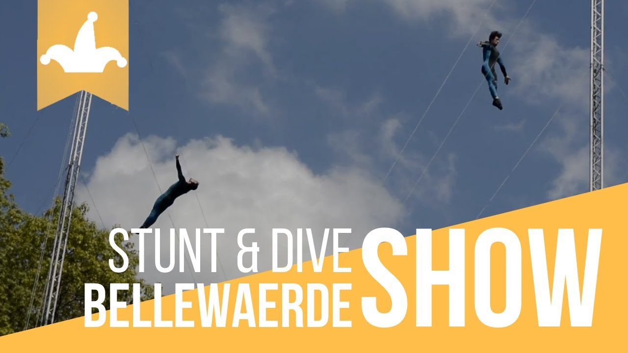 BELLEWAERDE - STUNT & DIVE SHOW - YouTube