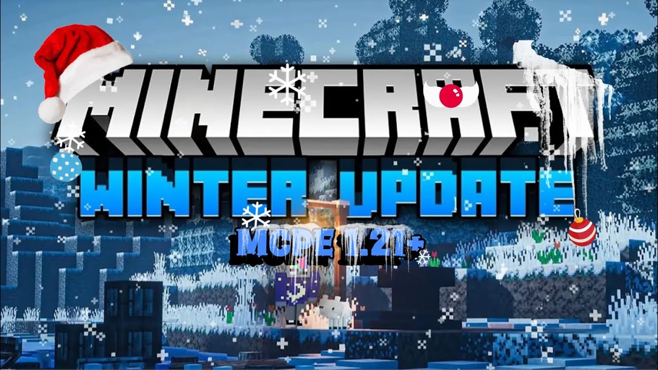 MINECRAFT WINTER UPDATE 2024 - CHRISTMAS MOD REVEALED || MINECRAFT ...