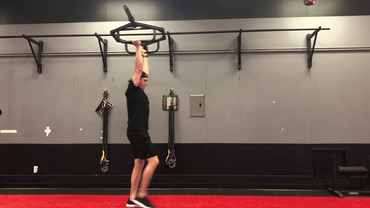 Trap Bar Overhead Carry Bottom's Up - YouTube