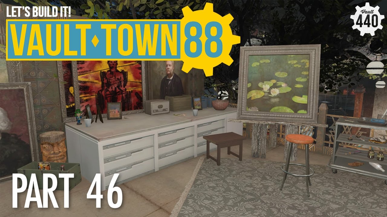 LETS BUILD IT! - Vault Town 88 - part 46 - (Fallout 4/PS4/MODS) - YouTube