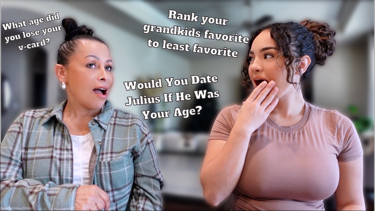 Asking My Grandma UNCOMFORTABLE Questions *so awkward* - YouTube