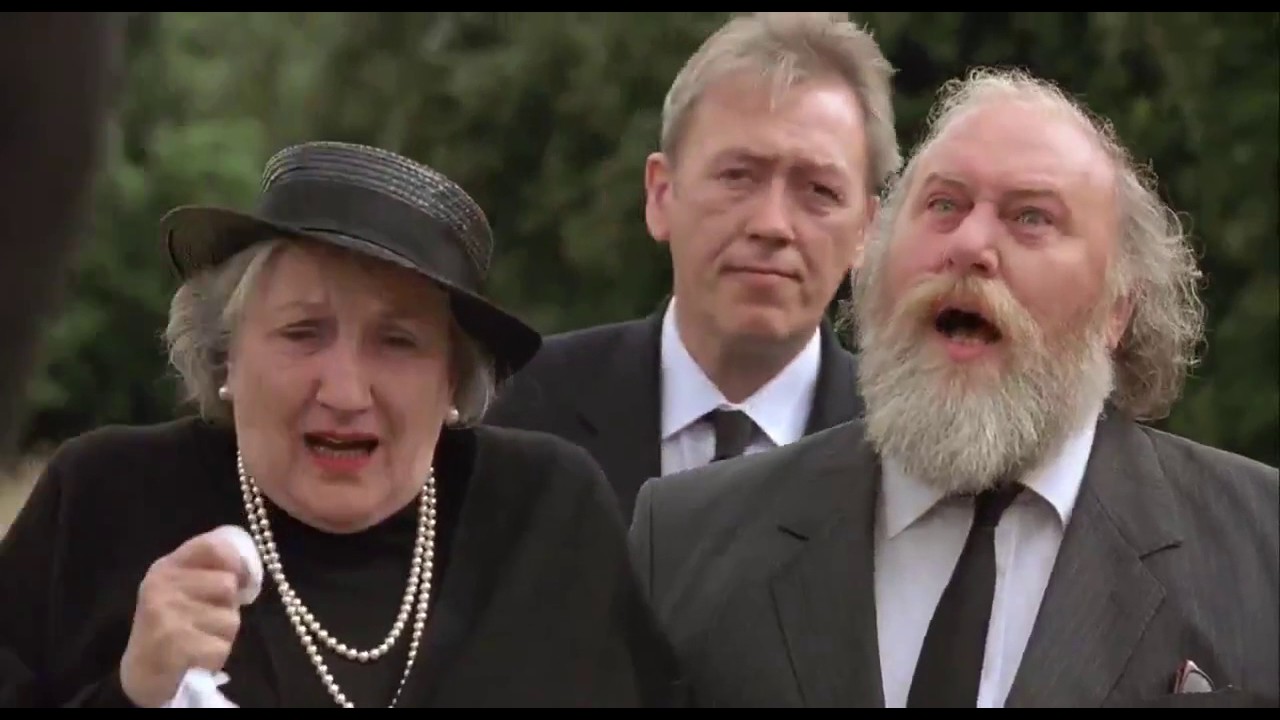 Johnny english funny graveyard scene - YouTube