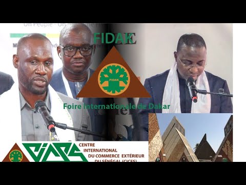 32e Foire Internationale de DAKAR cérémonie de lancement FIDAK - YouTube