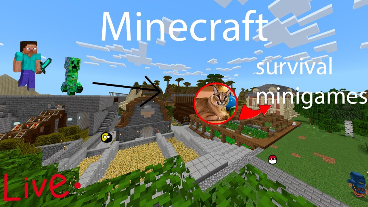 MINECRAFT: endless survival. STREAM - YouTube