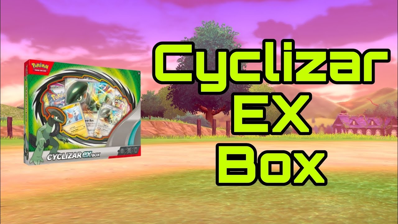 😍 Another NEW POKEMON Scarlet and Violet Product - The Cyclizar EX Box ...