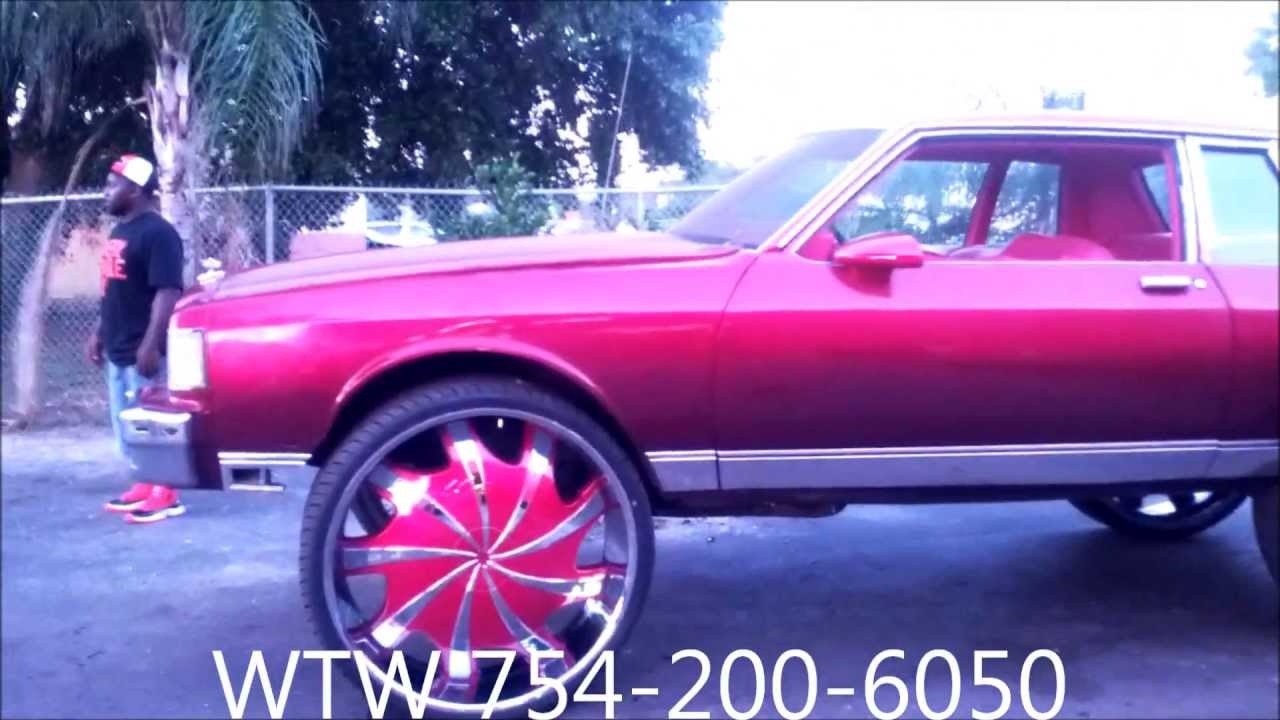 AceWhips.NET- Candy Pink 2DR Chevy Box on 32" Rockstarrs by WTW Customs ...