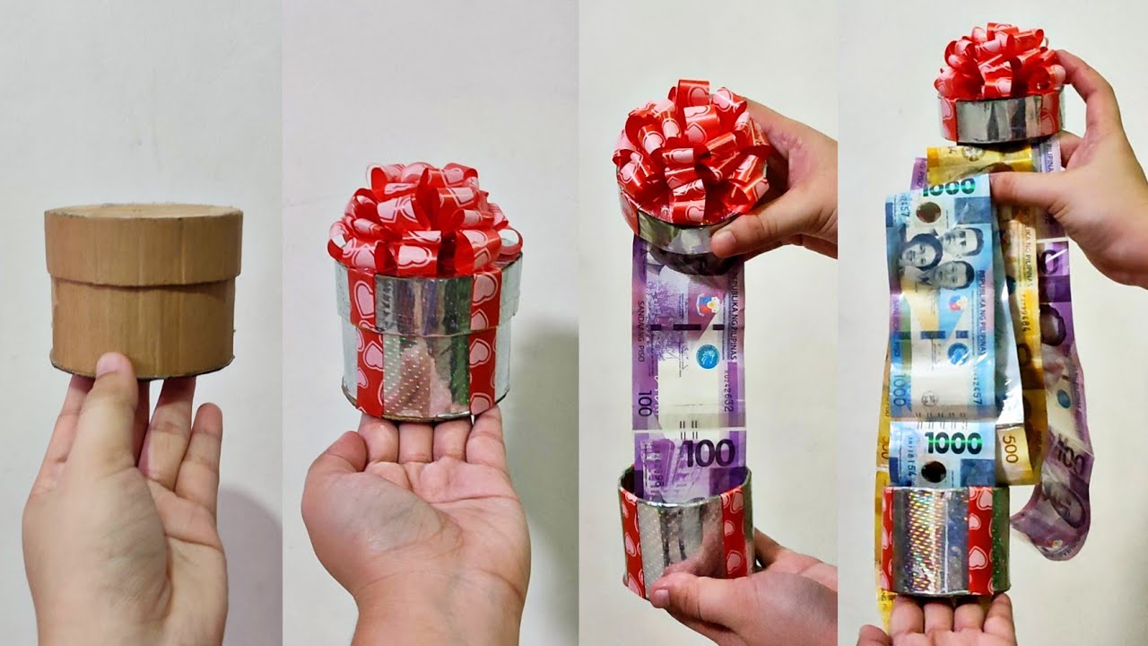 DIY CUTE SIZE MONEY BOX - YouTube