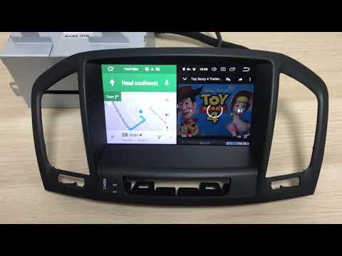 split screen mode(multi-window view)Autoradio for OPEL VAUXHALL INSIGNIA Android 8.0 DVD player