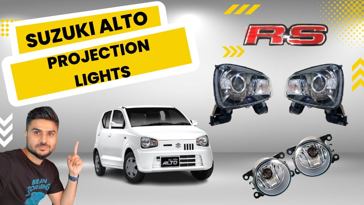New Projection Lights | Suzuki Alto Turbo Rs | Suzuki Alto Modified ...