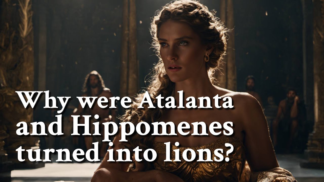 Why were Atalanta and Hippomenes turned into lions? Greek Mythology ...
