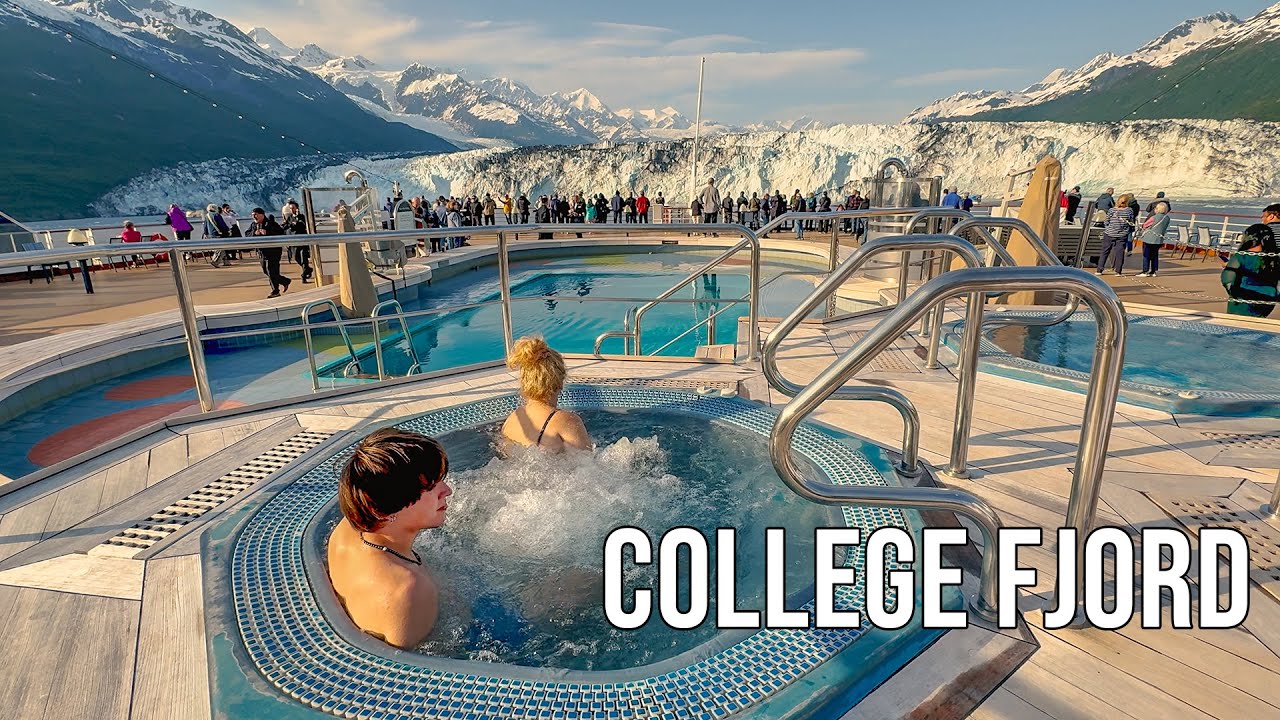 This Alaska Cruise Gets DANGEROUSLY Close to Massive Glaciers - YouTube