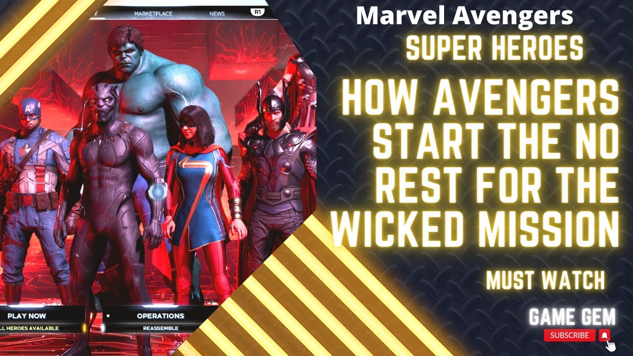 How AVENGERS Start The No Rest For The Wicked Mission? | MARVEL ...