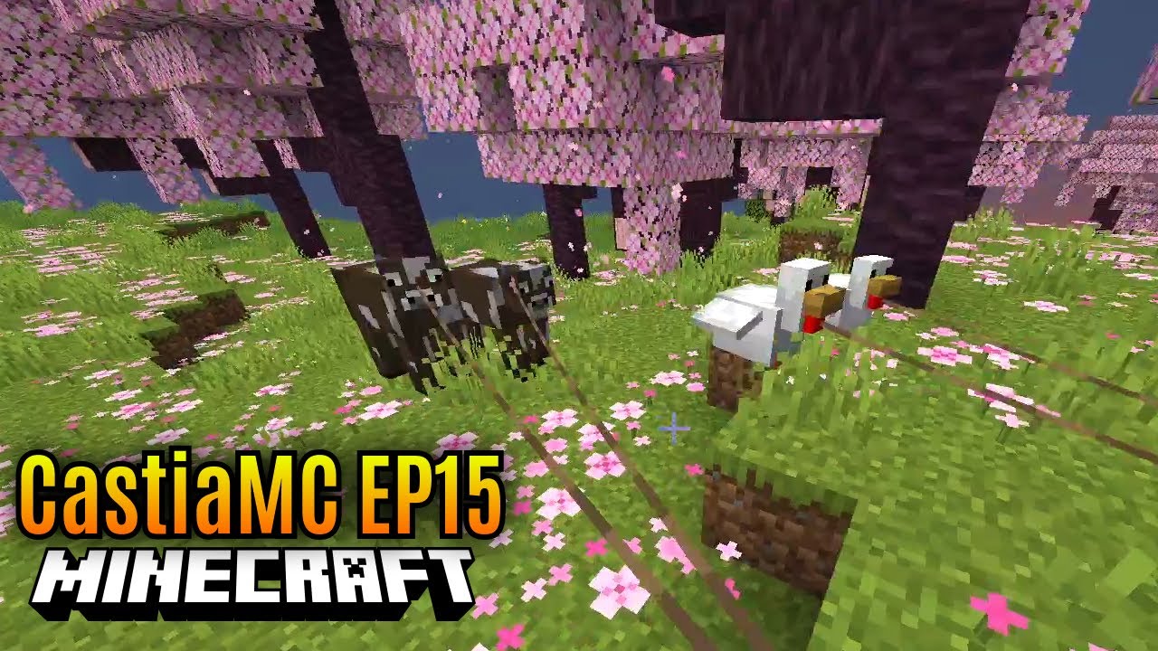 Collecting & Moving Farm Animals | CastiaMC EP-15 - YouTube