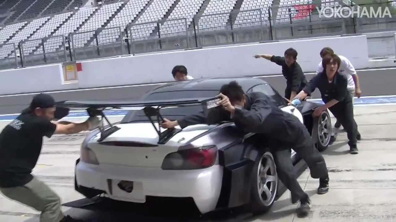 Detailed video of Top Fuel Honda S2000 time attack car testing for WTA ...