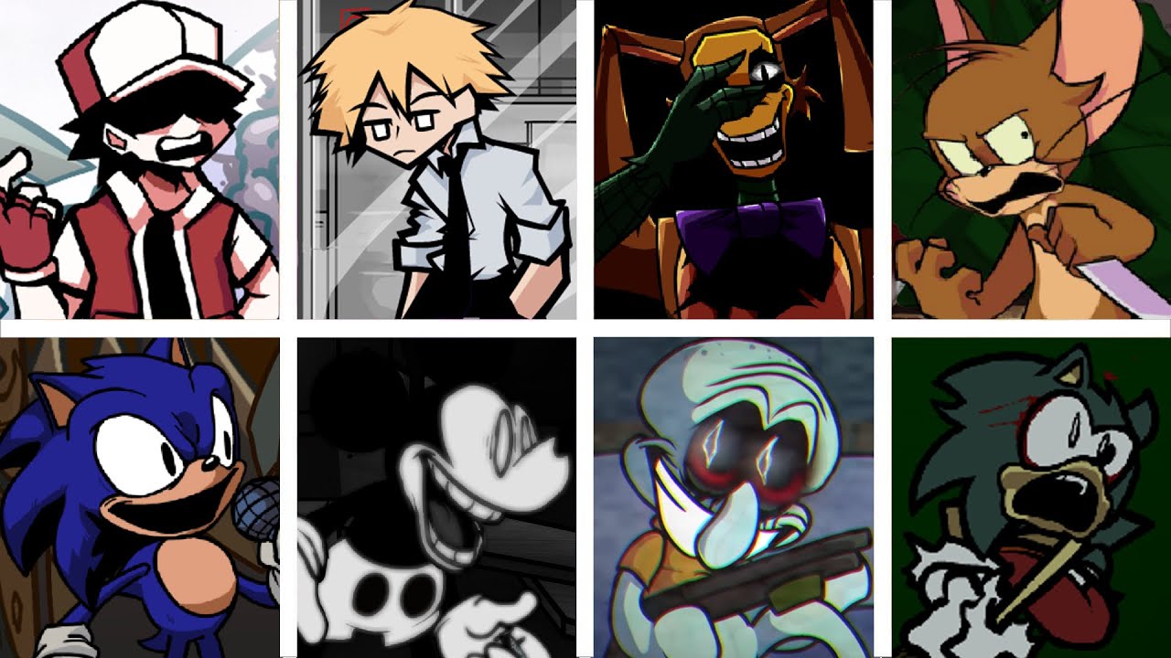 Frostbite but Every Turn a Different Character Sings 🎶 (FNF Frostbite ...