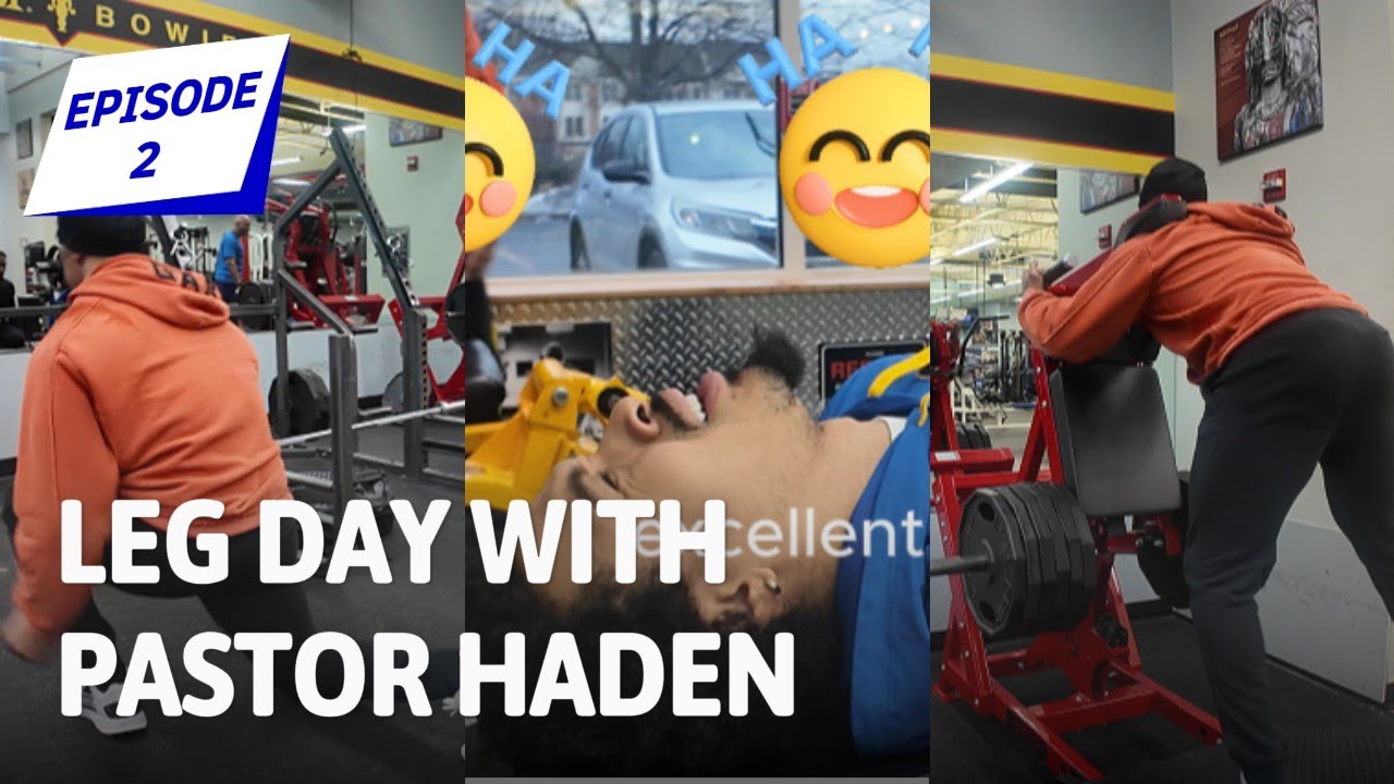 55 YEAR OLD PASTOR- LEG DAY!!! MUST WATCH!!! - YouTube