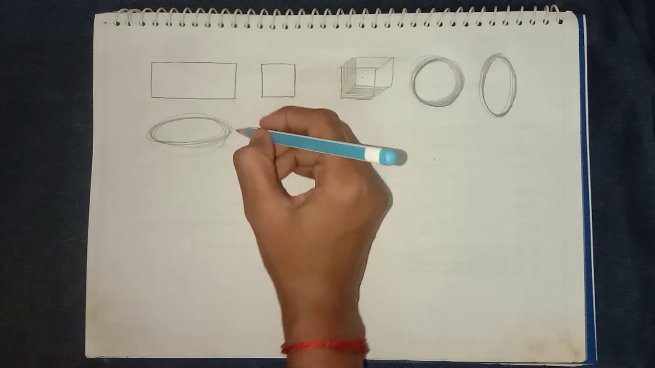 #anyshapeeasy #pencilsketching How to draw any shape easy/Sketching ...
